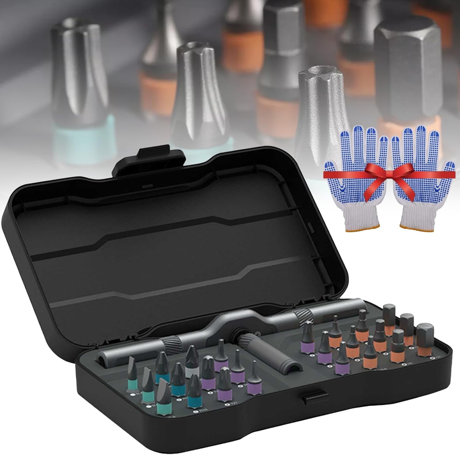 Diy Screwdriver 24 In 1, 24-in-1 Screwdriver Set, Mini Screwdriver Set with Case, Detachable T ...