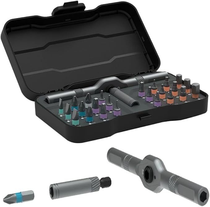 Diy Screwdriver 24 In 1, Upgrade 24 In 1 Multi Bit Magnetic Screwdriver ...