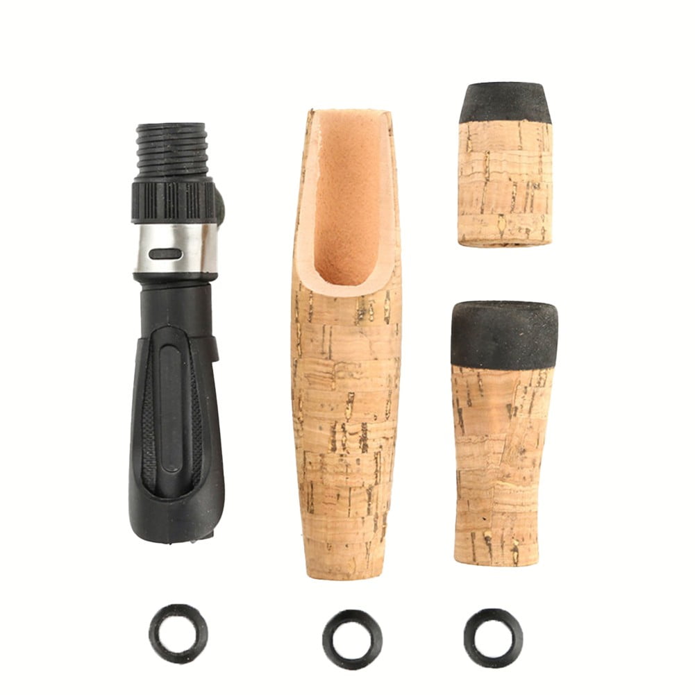 Diy Straight Handle Lure Rod Cork Fishing Rod Segmented Handle Set ...