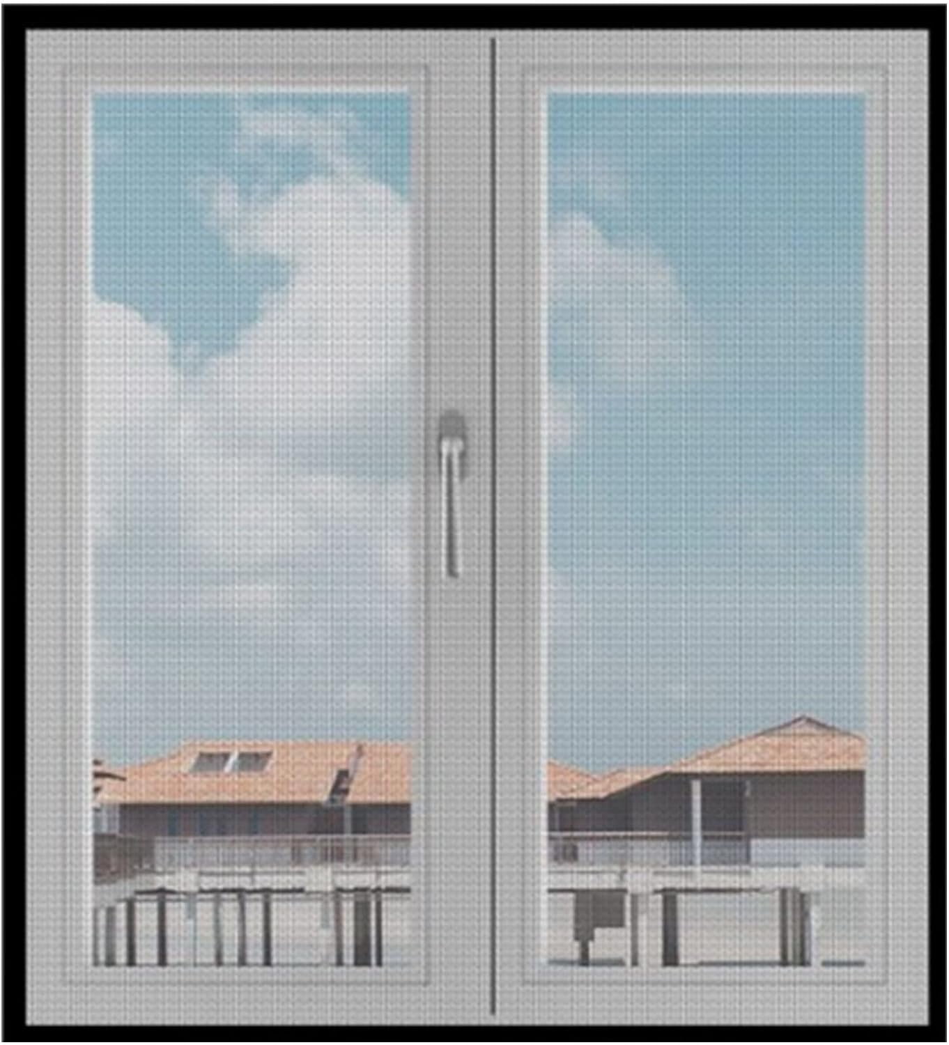 Diy Window Screen,80X120Cm(31.5X47.2In) Insect Diy Self-Adhesive ...