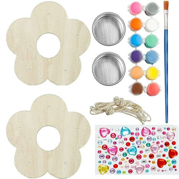 Diy Wooden Hummingbird Feeder Paint Kit For Kids Arts And Crafts ...