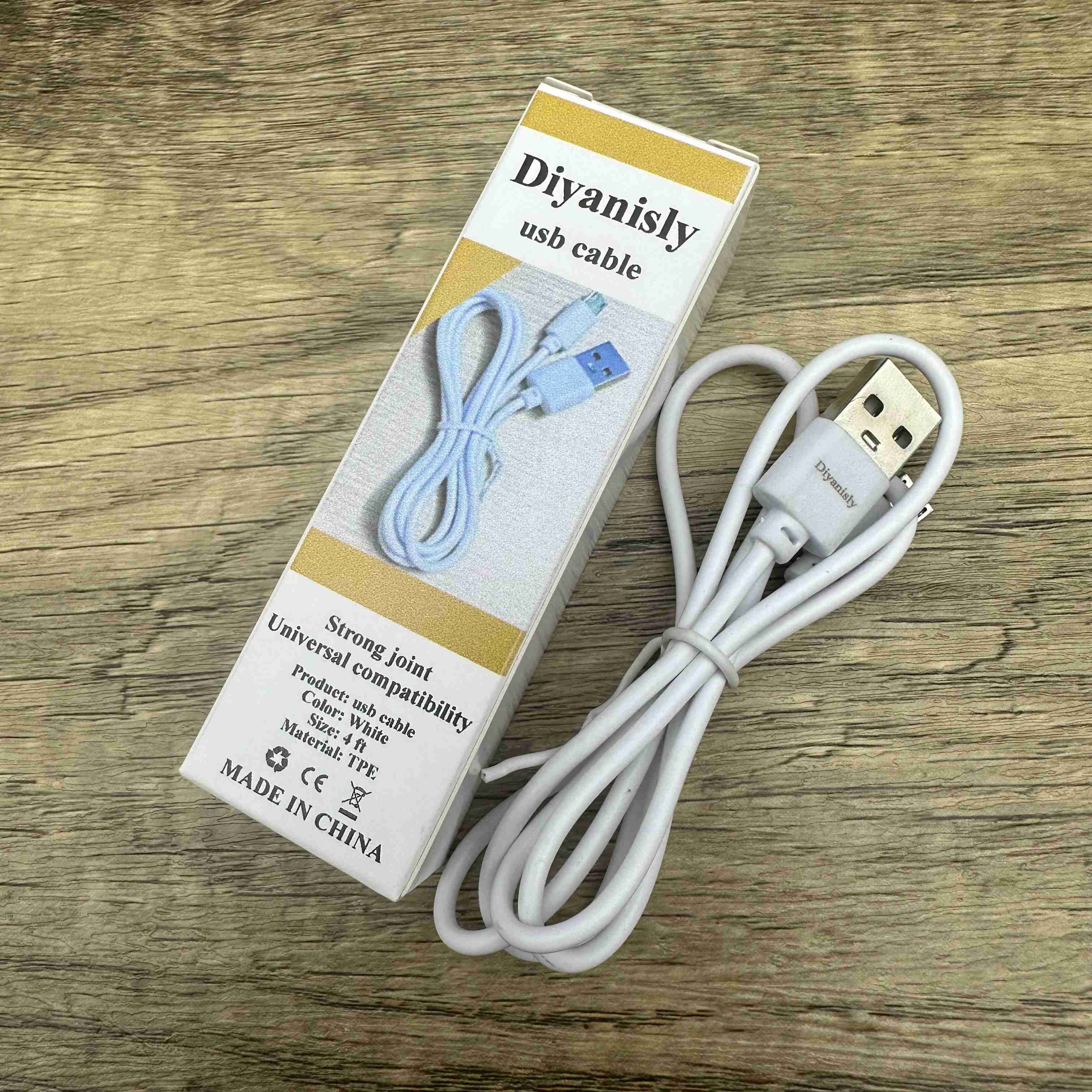 Diyanisly usb cable Strong Joint, Universal Compatibility for All ...