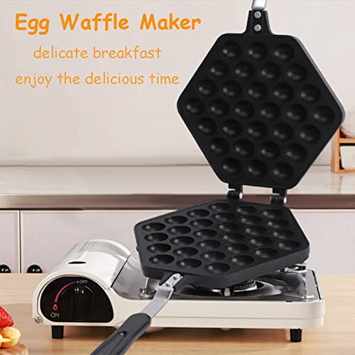 Diyeeni DIY Eggettes Pan Egg, Aluminum Alloy Nonstick Egg Bubble Cake ...