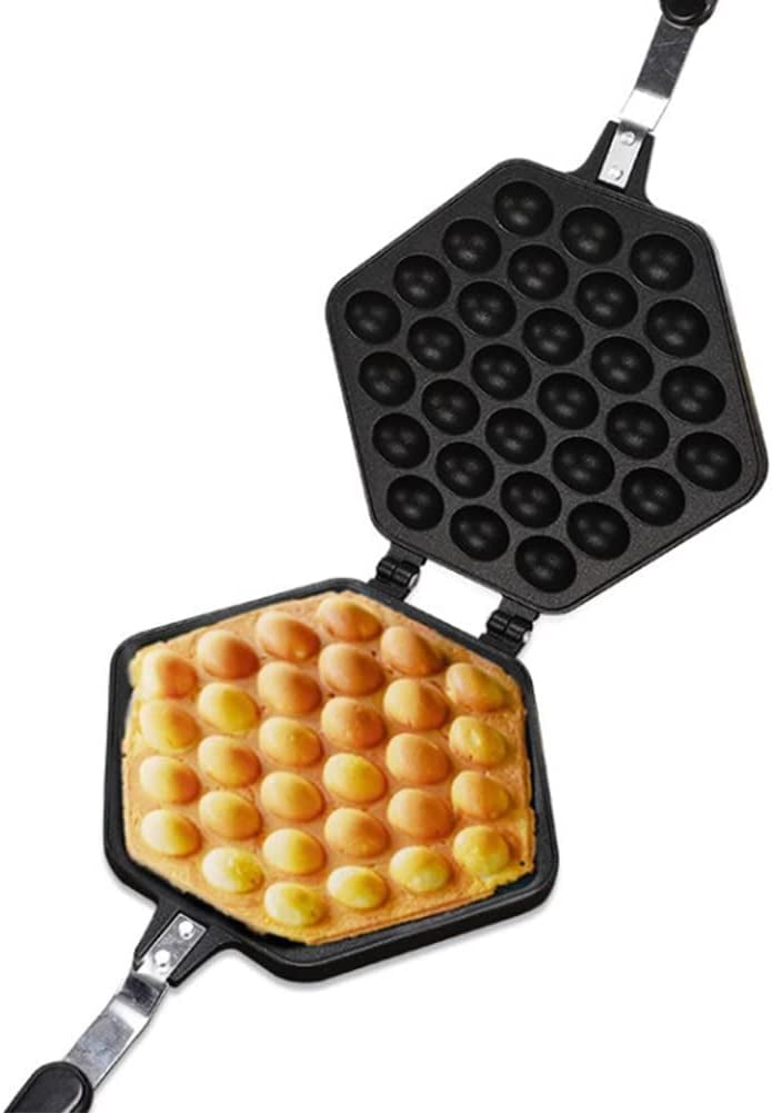 Diyeeni DIY Eggettes Pan Egg, Aluminum Alloy Nonstick Egg Bubble Cake ...