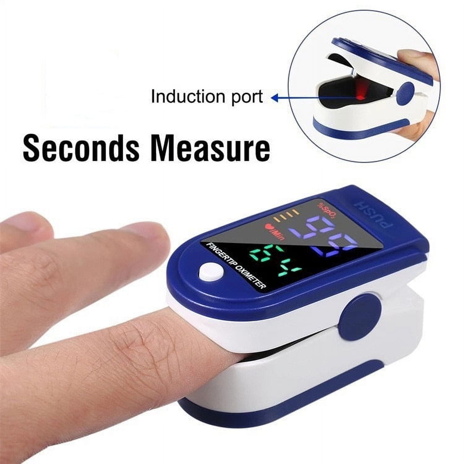 DizeyBoyo Fingertip Pulse Oximeter, Blood Oxygen Saturation Monitor ...