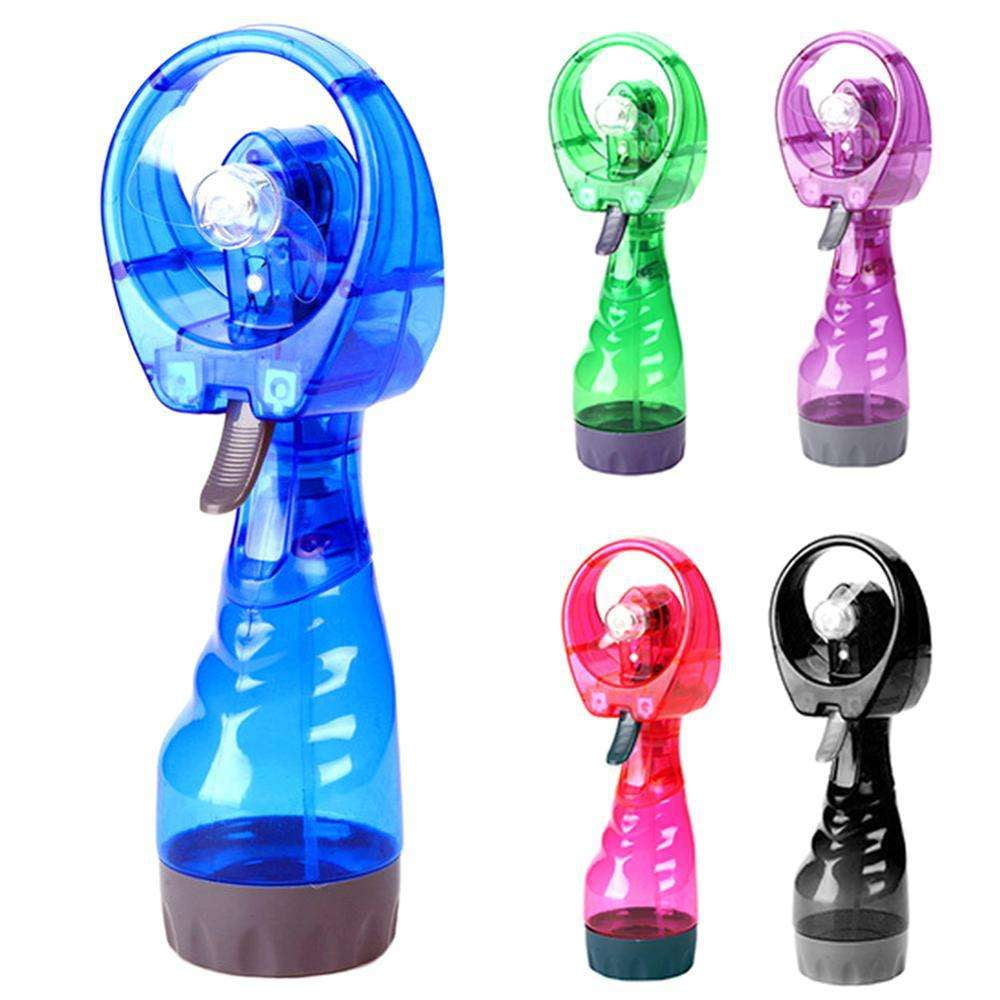 DizeyBoyo Water Bottle Spray Cooling Fan, Portable Universal Handheld ...