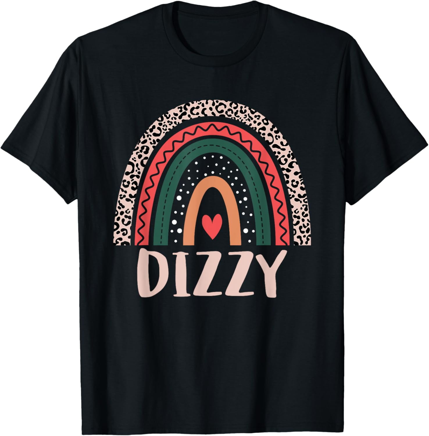 Dizzy Rainbow Grandpa Grandfather Mens Fathers Day Dizzy T-Shirt ...
