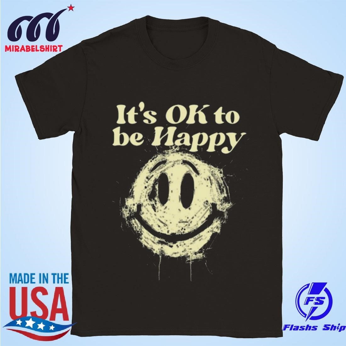 Dj Khaled Its Ok To Be Happy Distorted Shirt - Walmart.com