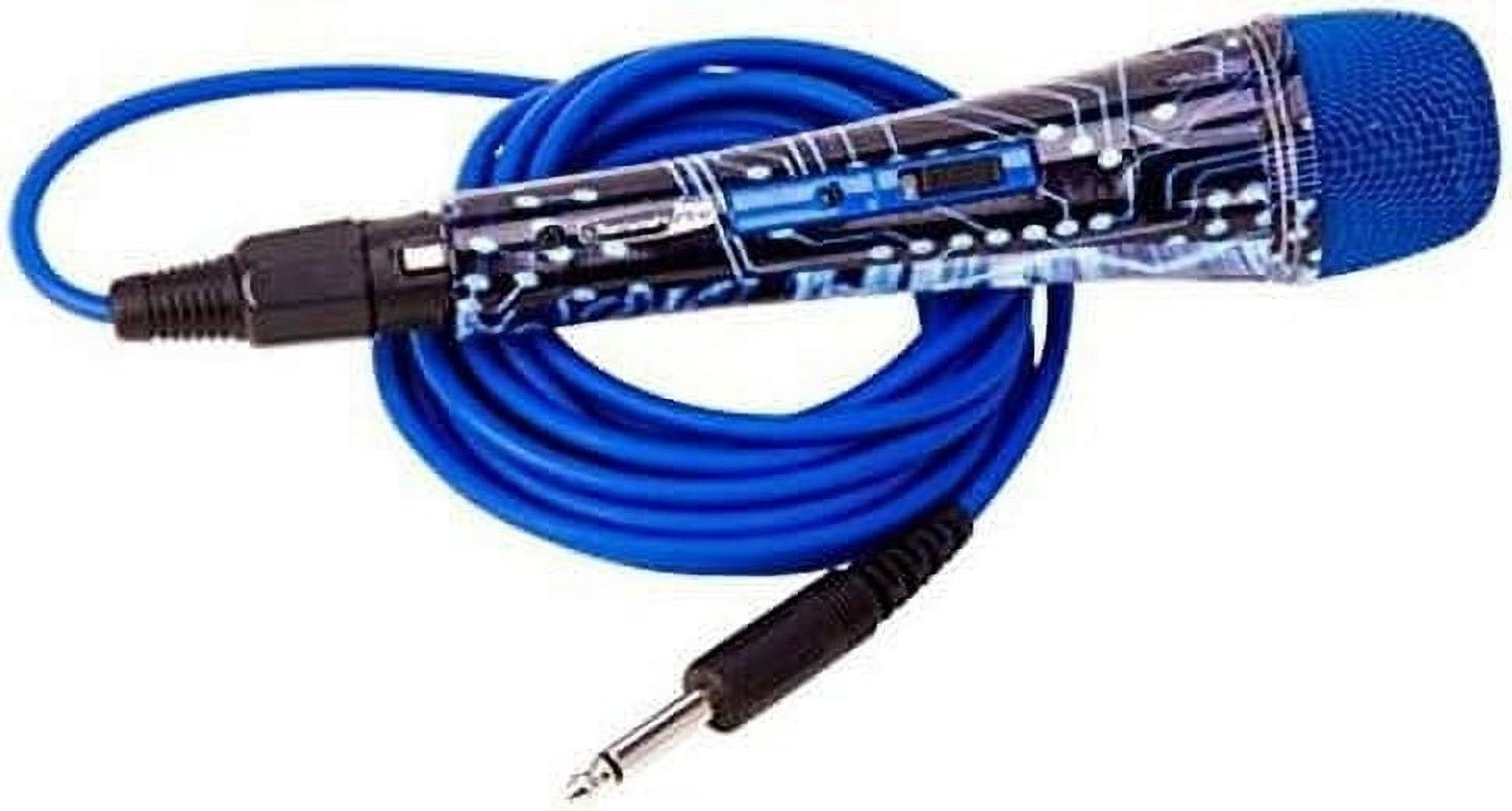 Dj Tech MIC009 Jammin Pro Bluecba Handheld Karaoke Mic - Walmart.com