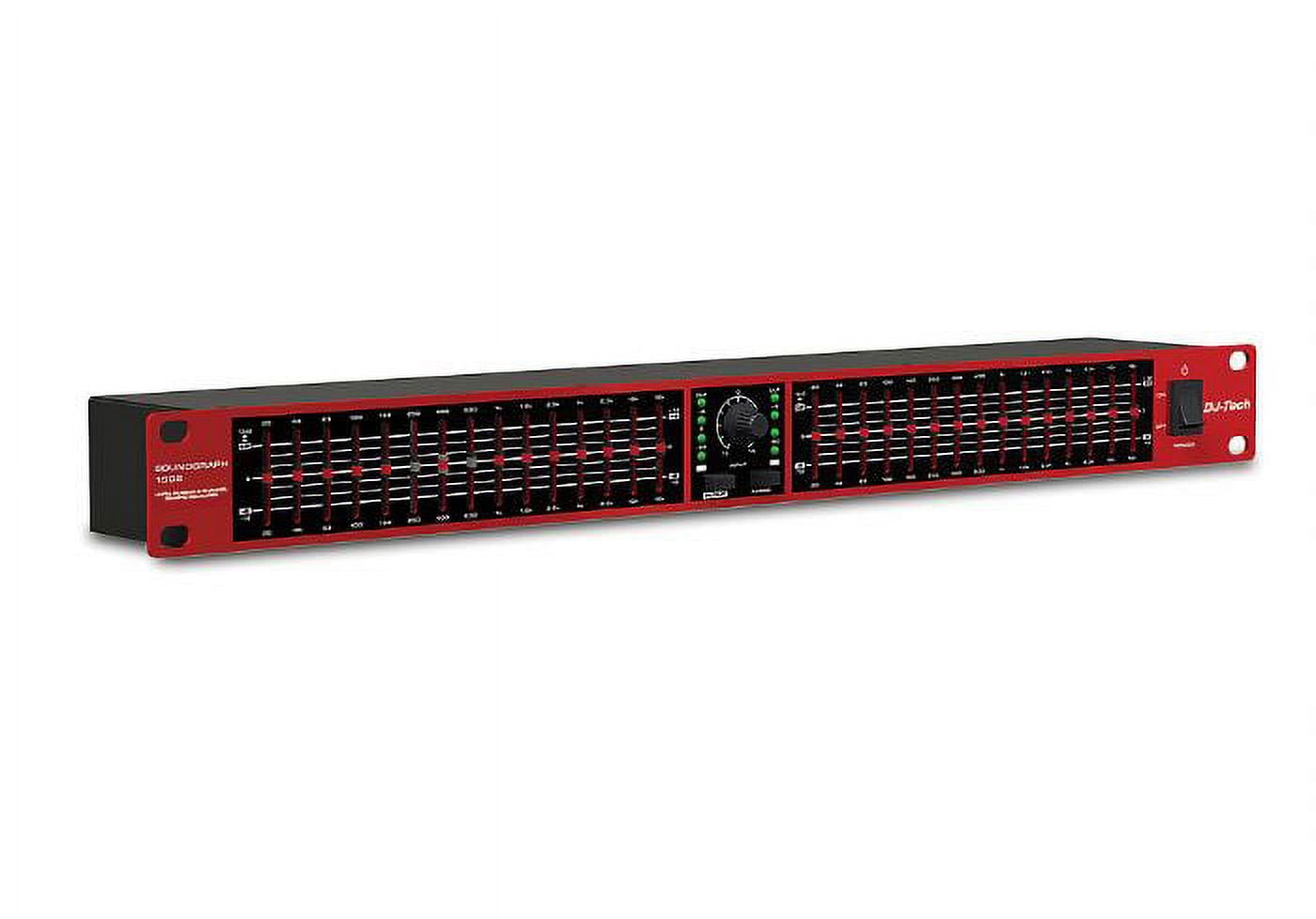 Dj Tech SOUNDGRAPH1502 Professional 2-channel 15-band Graphic Equalizer ...