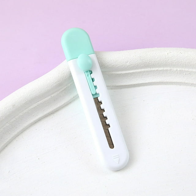 Djadtgl Cute Box Cutter Retractable Mini Art Cutter Cloud Fruits Animal ...