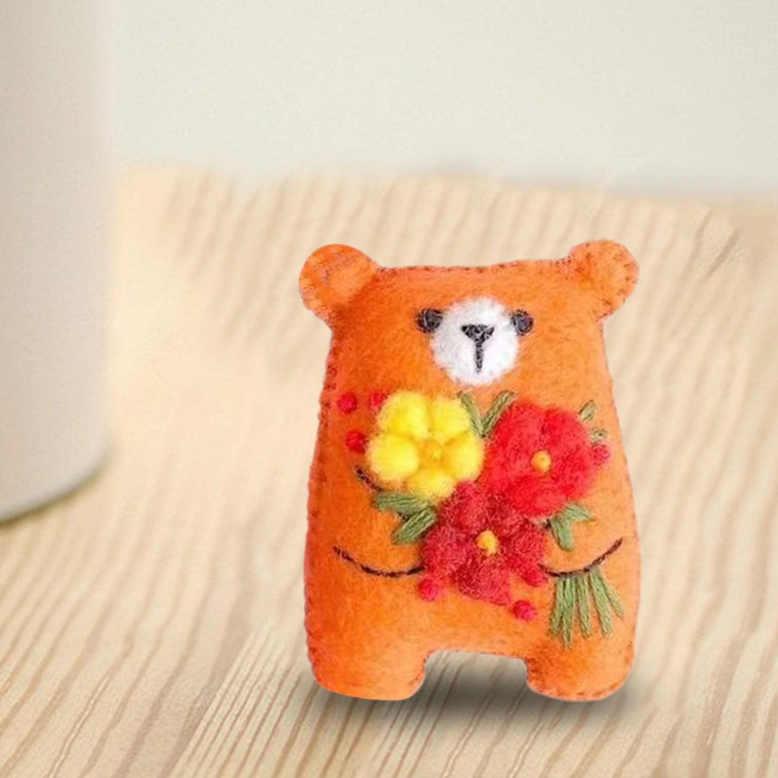 Djadtgl Cute Little Pocket Cuddle Plush Dolls Decorated With Flowers ...