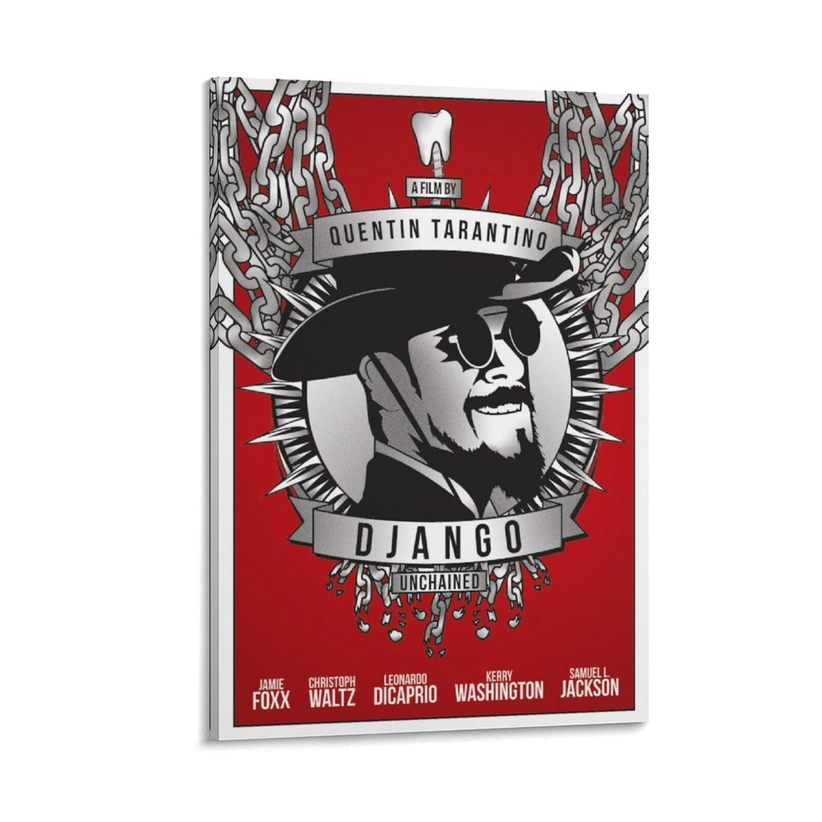 Django Unchained Movie Poster Retro Poster, Cowboy, Cool (22) Wall Art ...