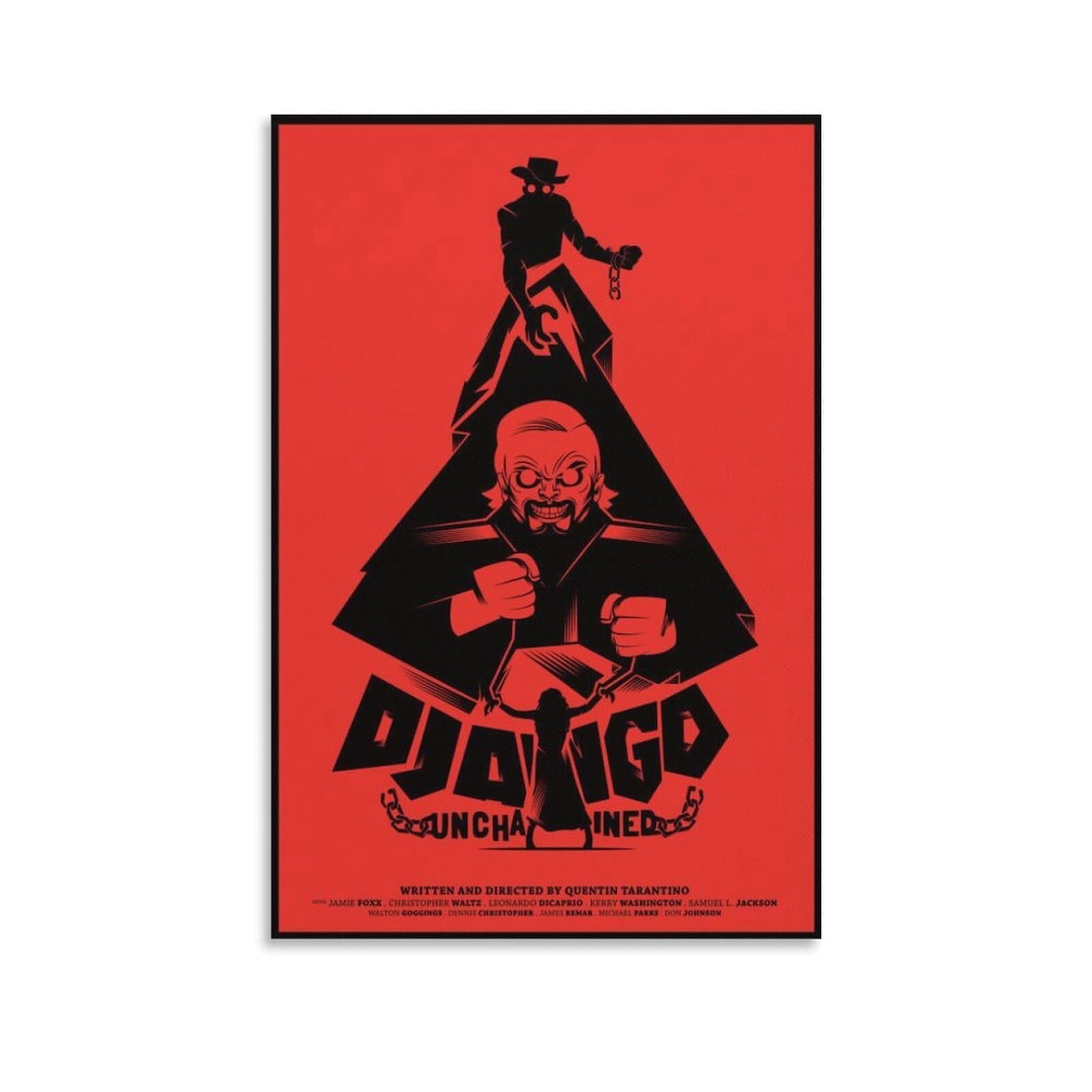 Django Unchained Movie Poster Retro Poster, Cowboy, Cool (23) Poster ...