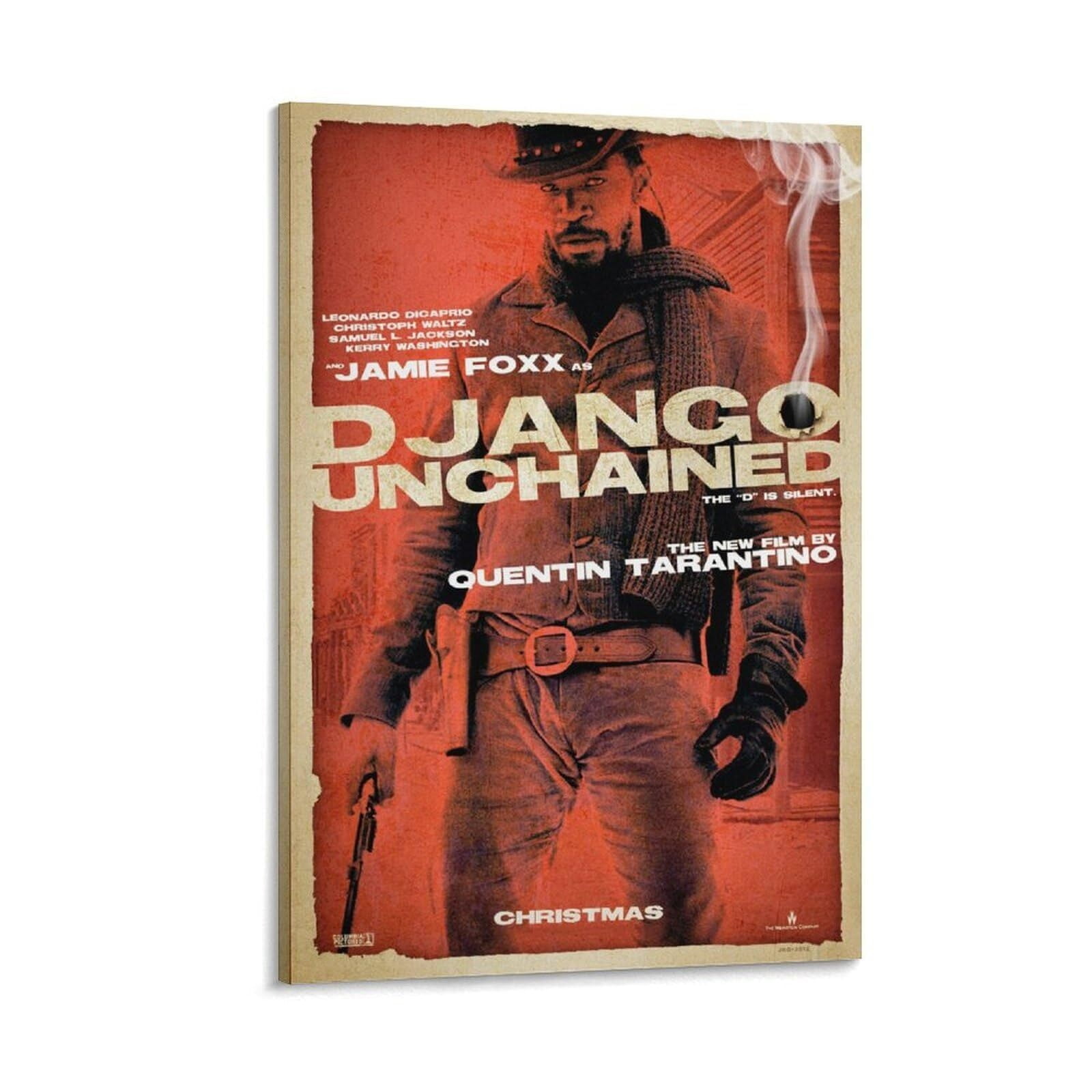 Django Unchained Movie Poster Retro Poster, Cowboy, Cool (5) Print ...