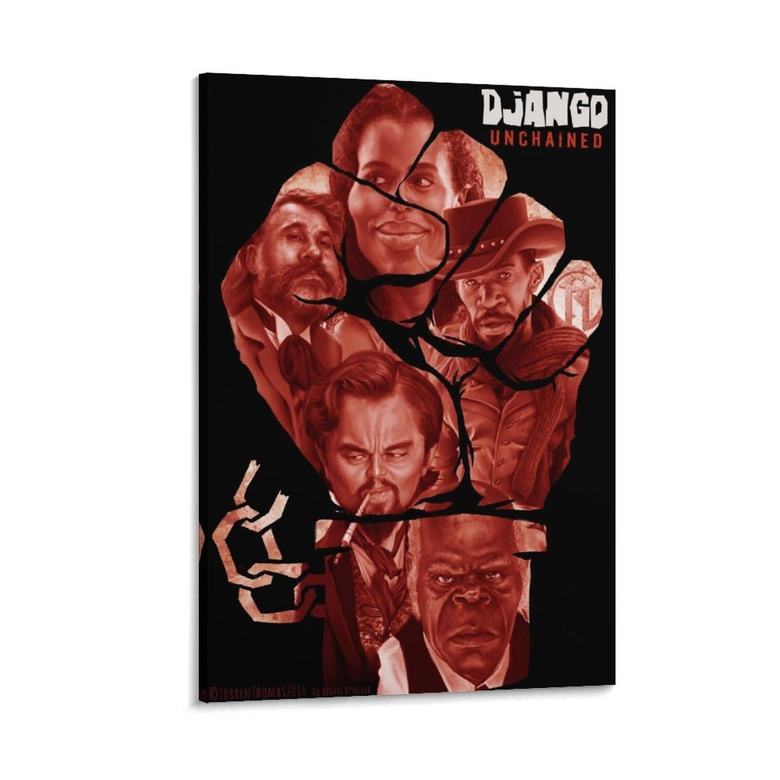 Django Unchained Movie Poster Retro Poster, Cowboy, Cool Artworks ...