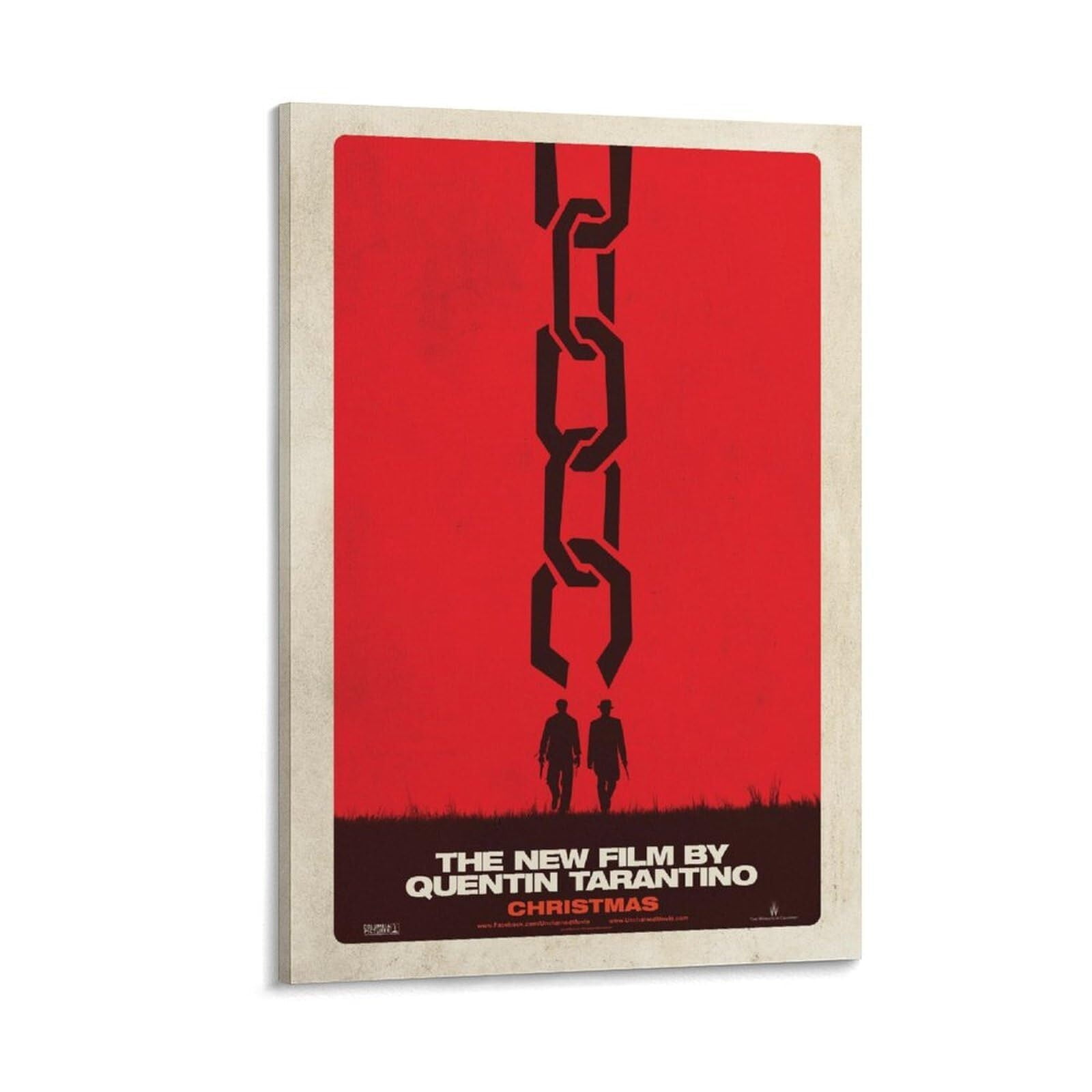 Django Unchained Movie Poster Retro Poster, Cowboy, Cool Canvas Wall ...