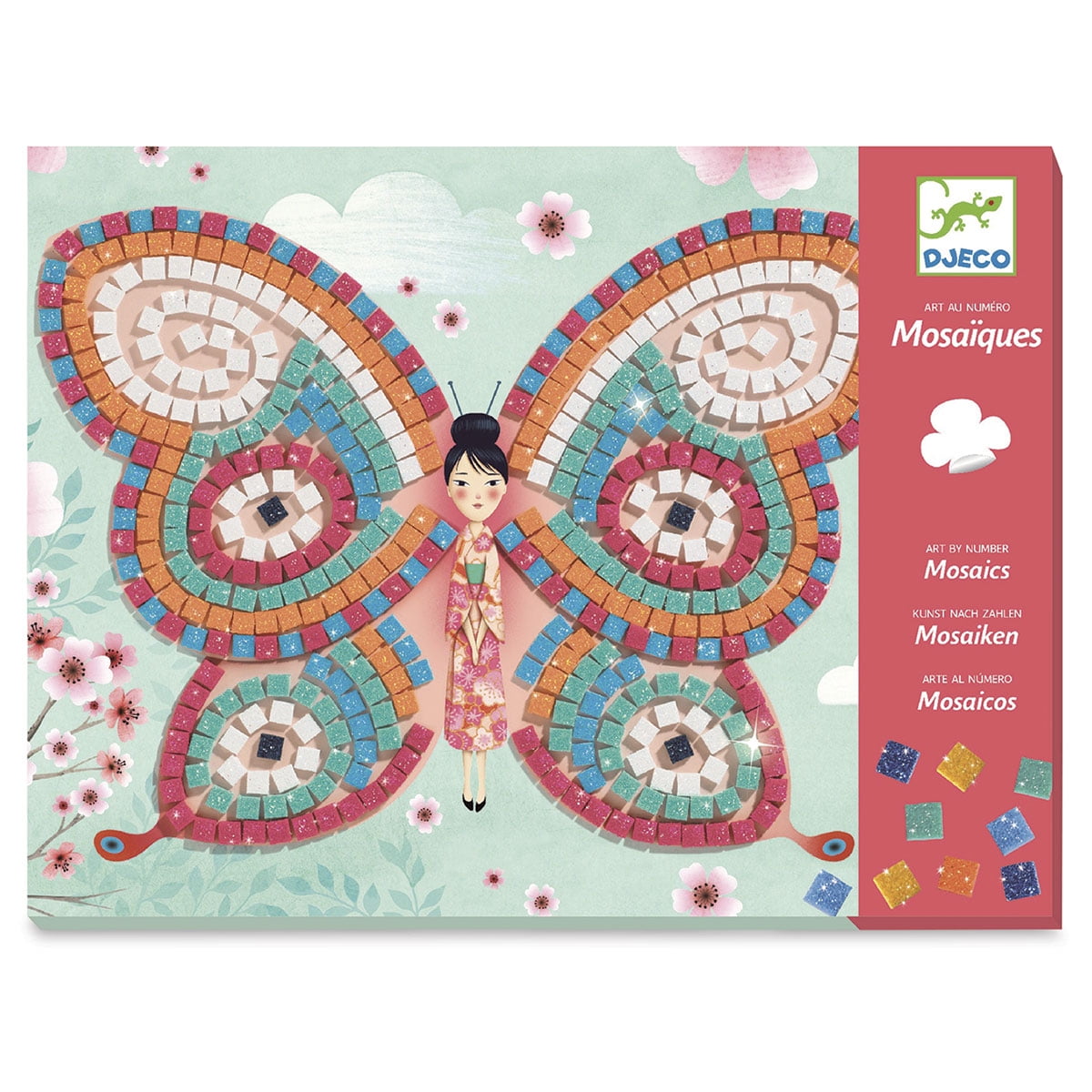 Djeco Mosaics Kit - Butterflies - Walmart.com