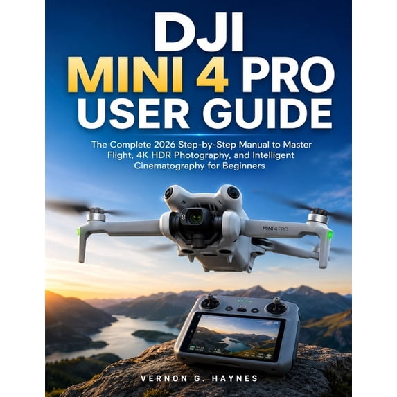 Dji Mini 4 Pro User Guide: The Complete 2026 Step-by-Step Manual to ...