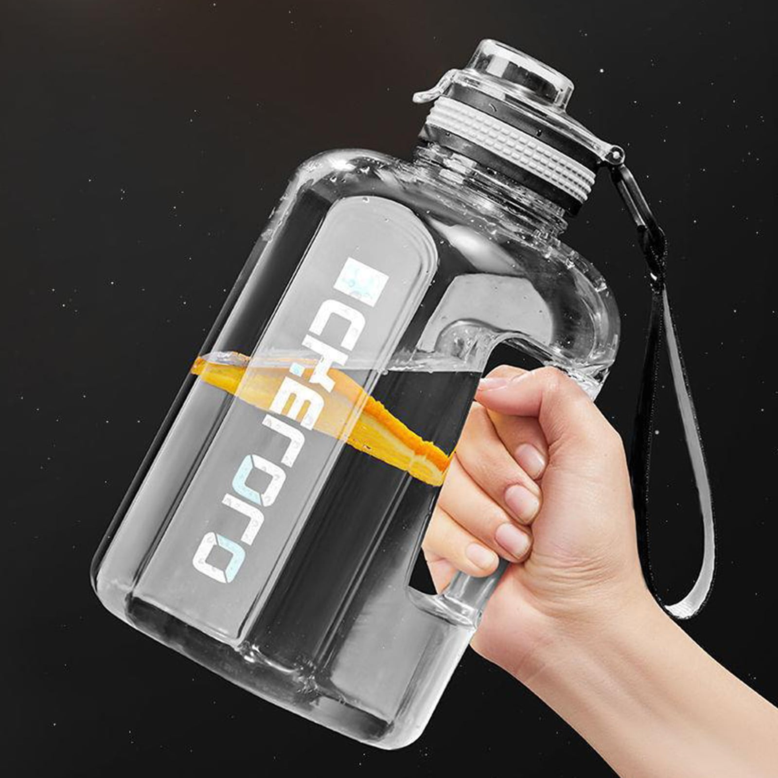 Djiypn 2.2 Liter Water Bottles - Half Gallon Water Bottle - Ideal for ...