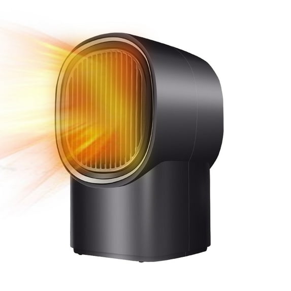 Djiypn 400W Portable Space Heater for Office Desk, Small with Overheat ...