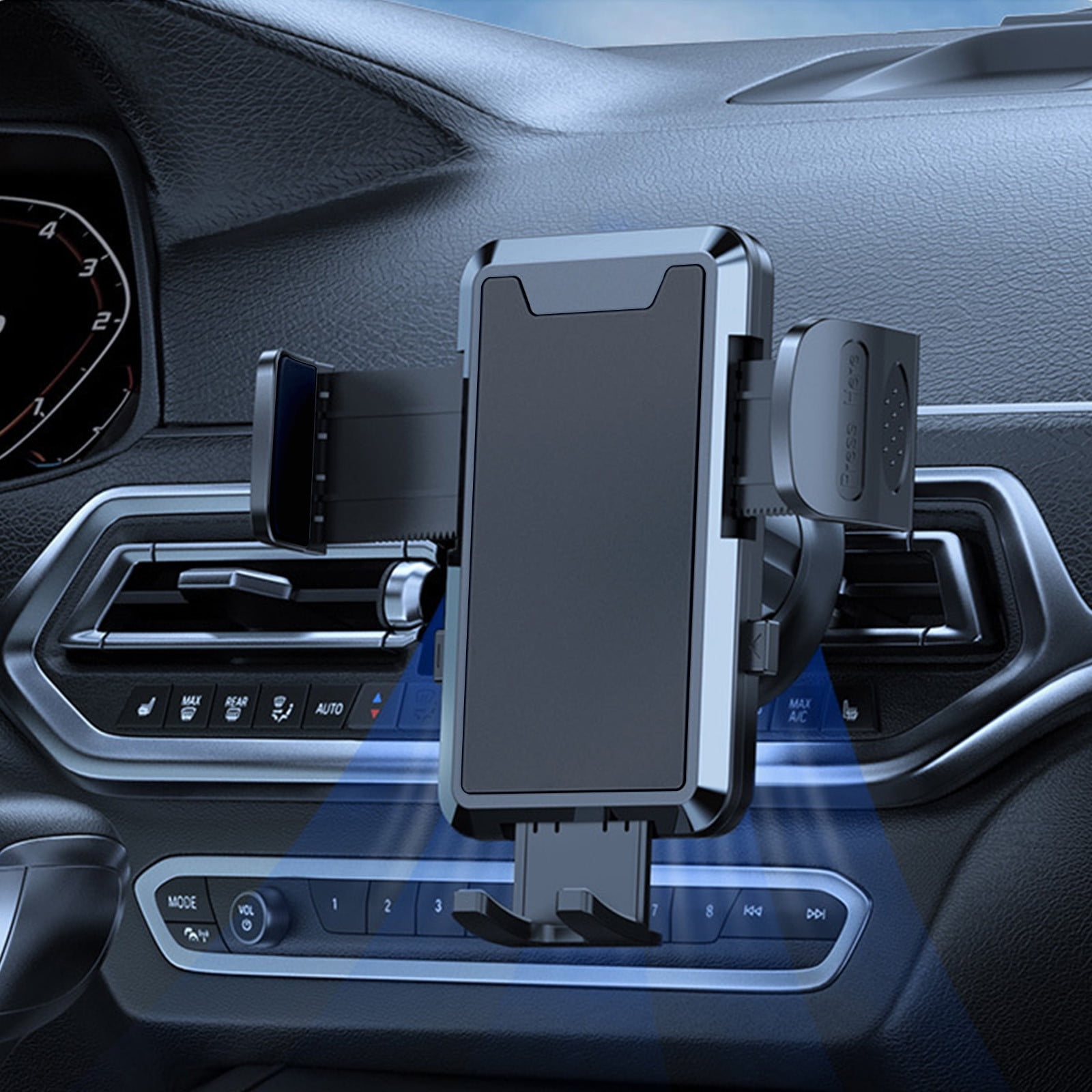 Djiypn (Air-Outlet Model) Press-Type Square Car Navigation Mobile Phone ...