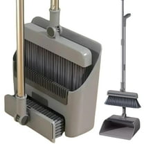 12 In. Lobby Broom And Dust Pan Set (2-Pack) - Walmart.com