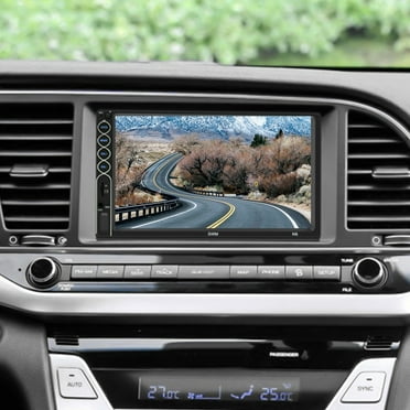 AI Voice Control Bluetooth Stereo Radio Car MP3 Player Positioning to ...