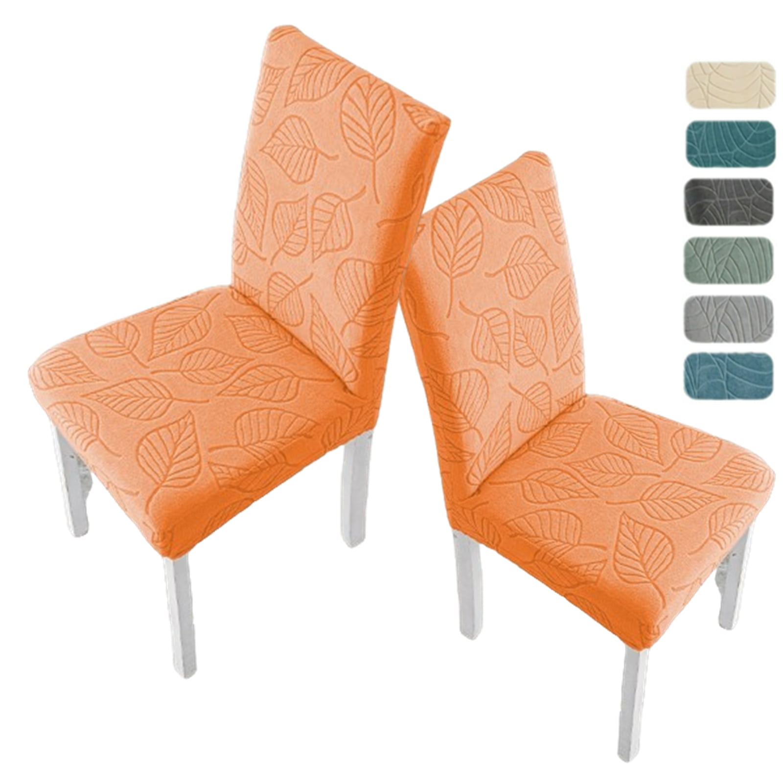 Djiypn Chair Covers for Dining Room Set of 4, Stretch Parson Chair ...
