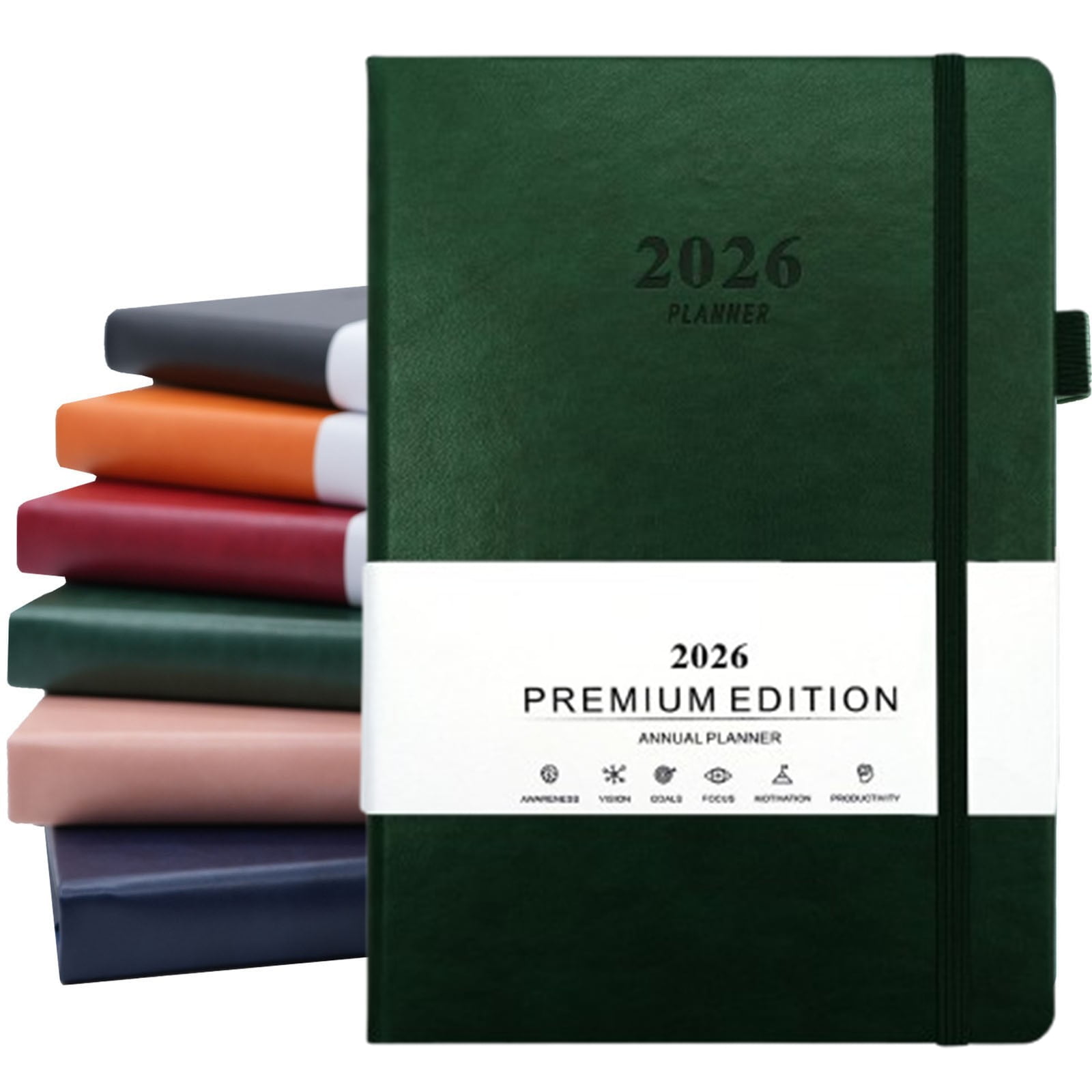 Djiypn Daily Planner2026, Planner with Tabs and Pen Holder, Calendar ...