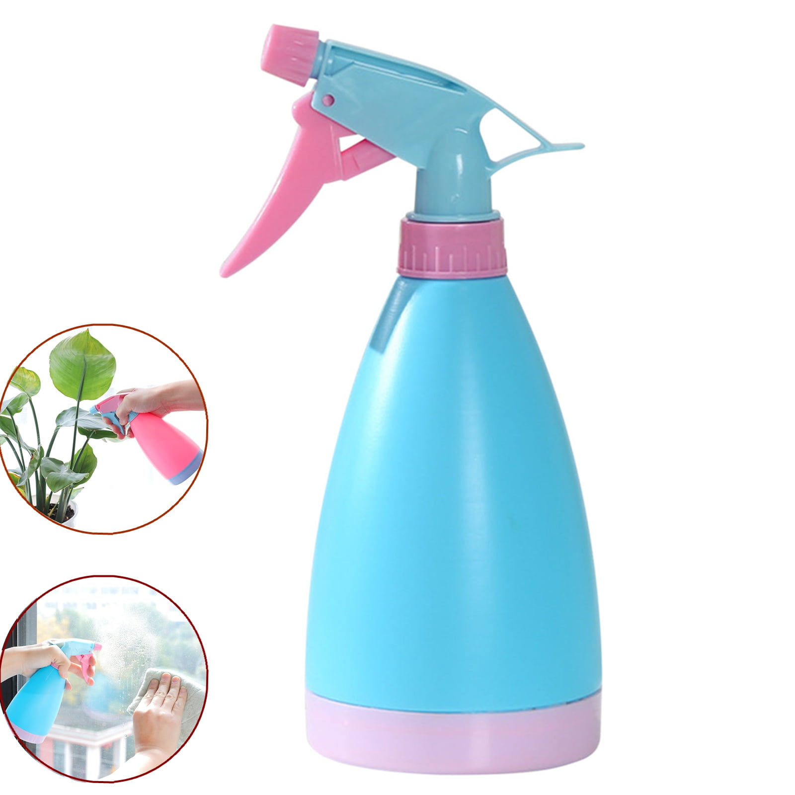 Djiypn Empty Spray Bottles, 500ml Refillable Spray Bottle, Reusable ...