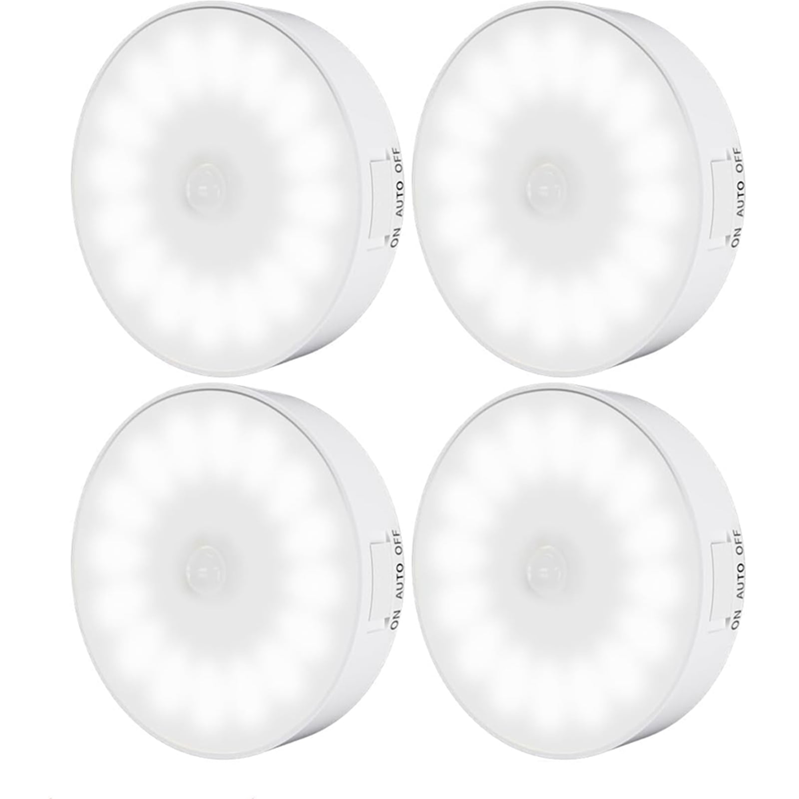 Djiypn Motion Sensor LED Night Light - Wireless USB Rechargeable ...