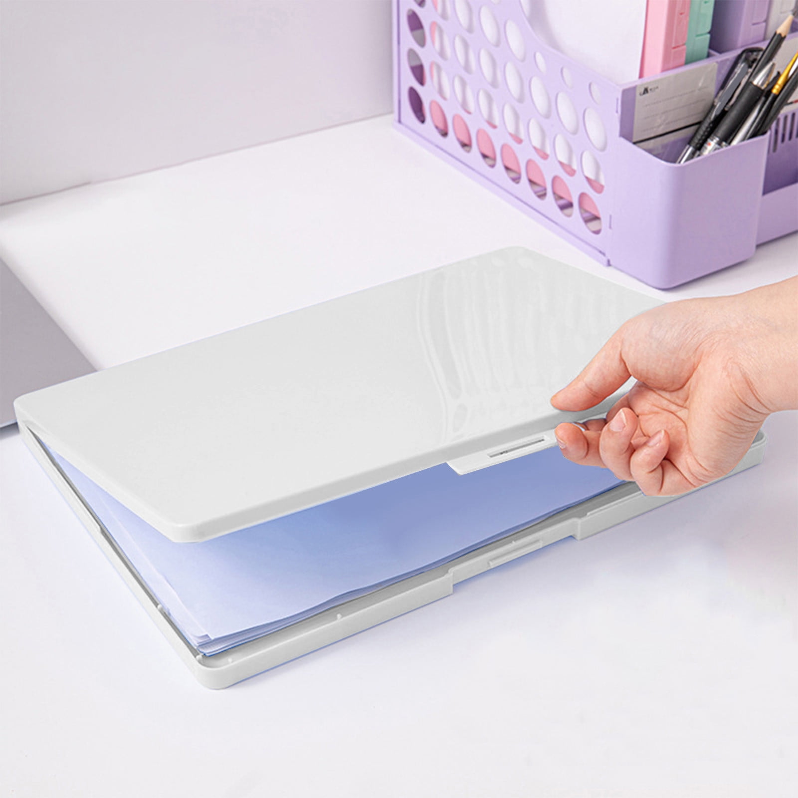 Djiypn Multi-Functional A4 Student Folder With Exam Mat Test Paper ...