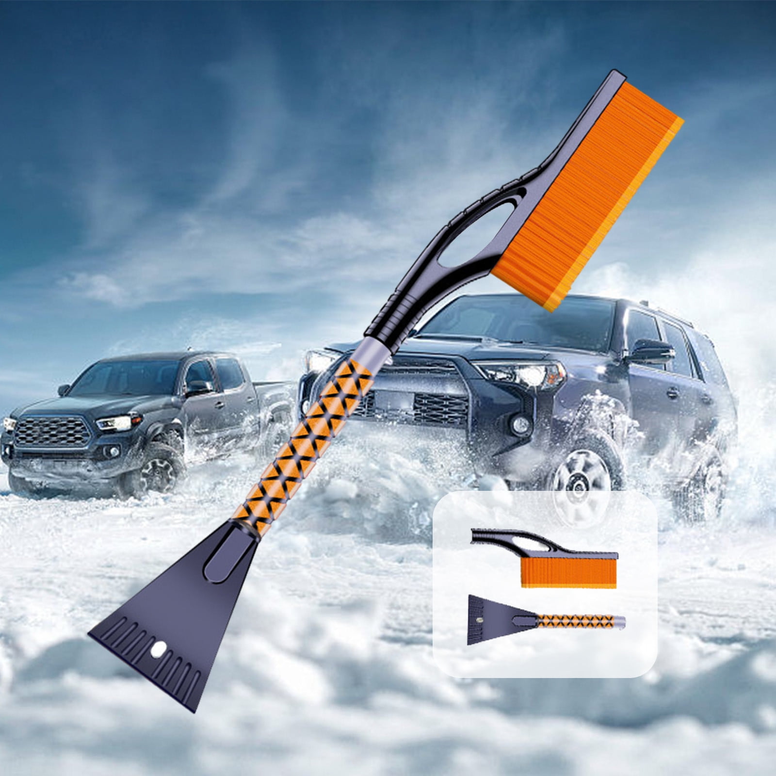 Djiypn Multifunctional Snow And Ice Removal Shovel For Automotive ...