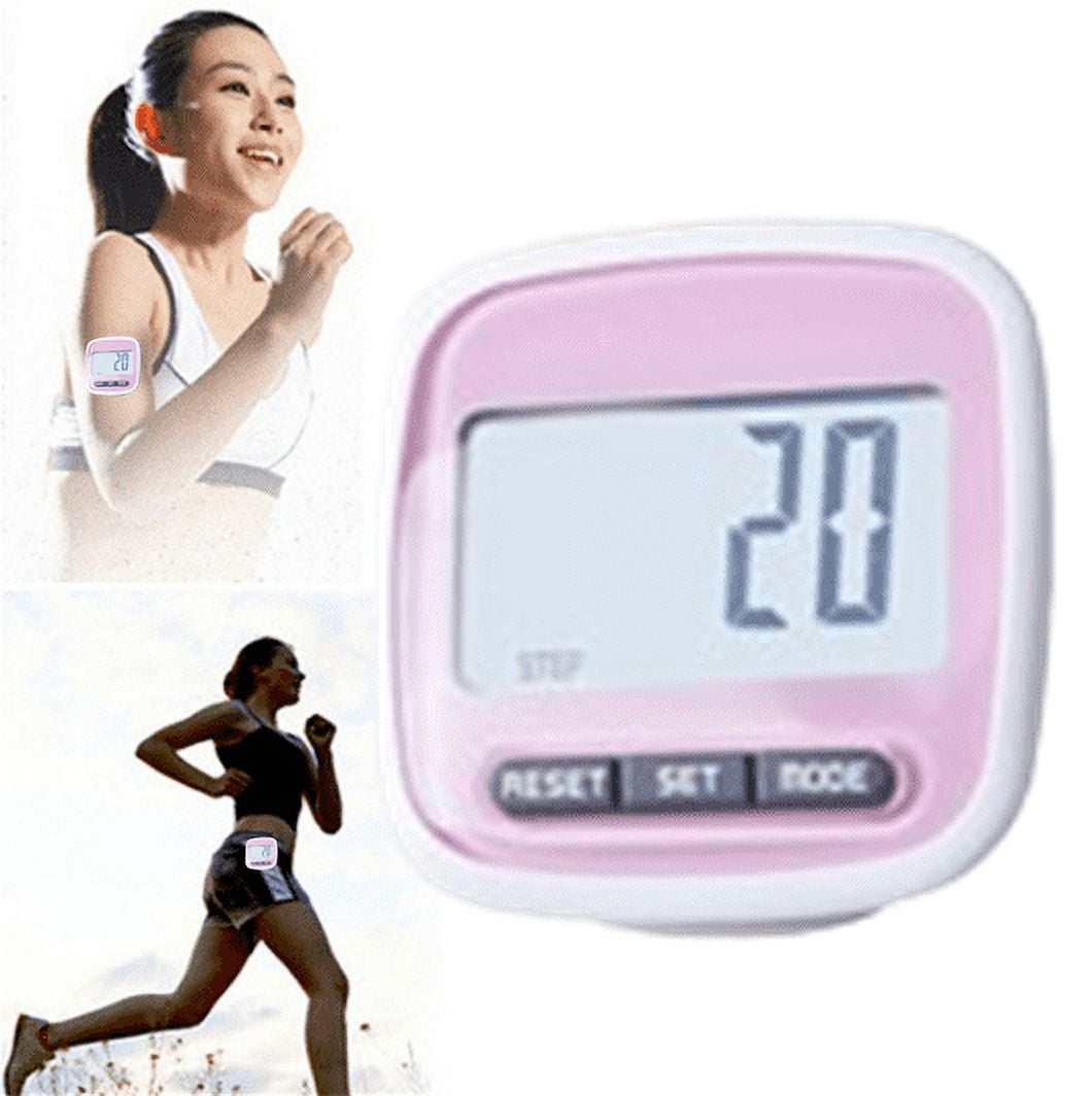 Djiypn Pedometer Large Screen Smart Walking Electronic Pedometer ...