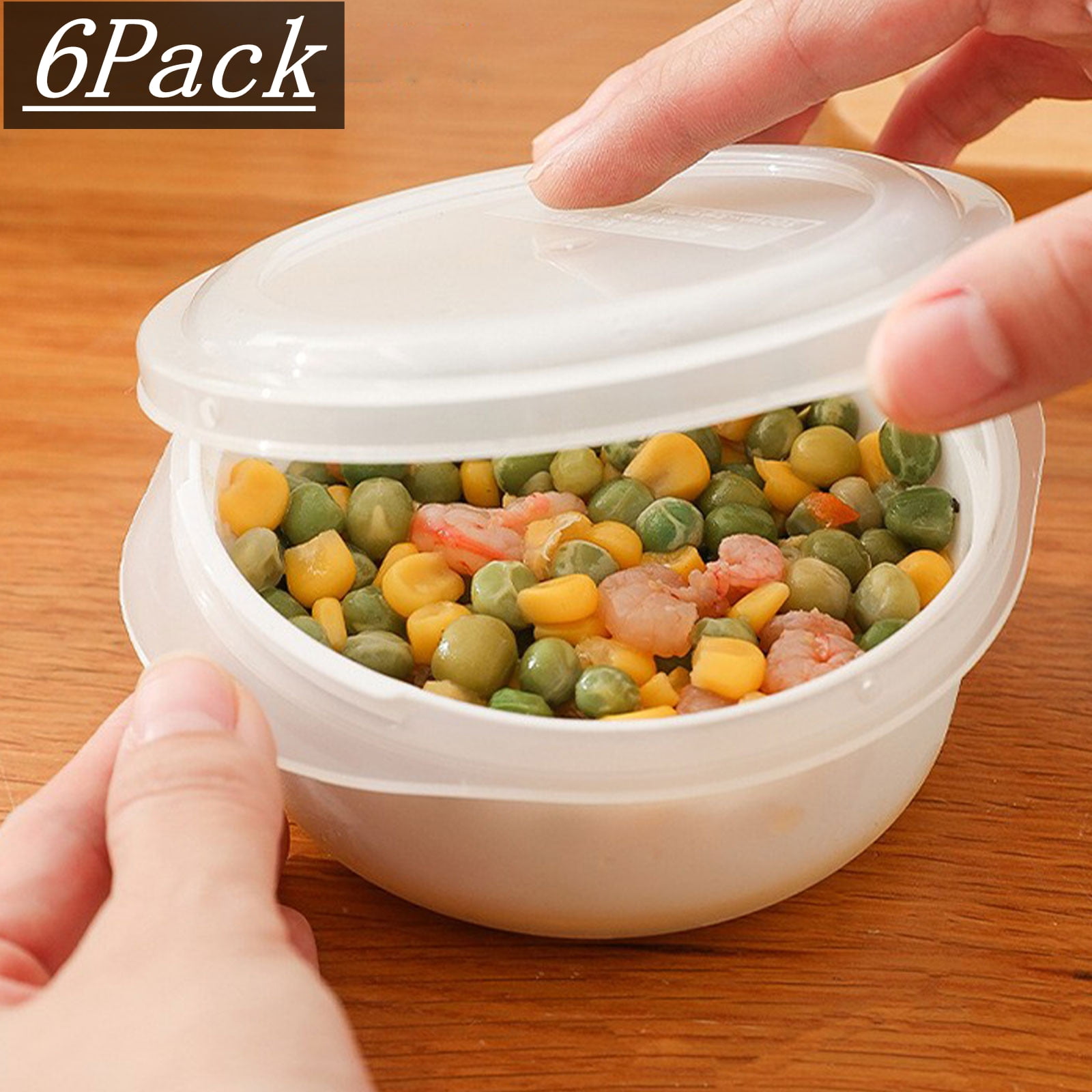 Djiypn Plastic Deli Food Containers With Lids, Airtight Food Storage ...