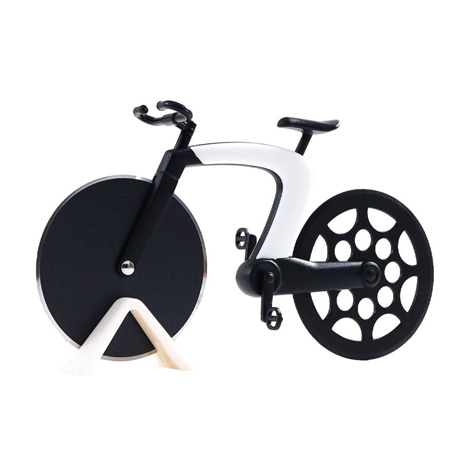Djiypn Stainless Steel Bicycle Pizza Cutter Bicycle Pizza Cutter ...