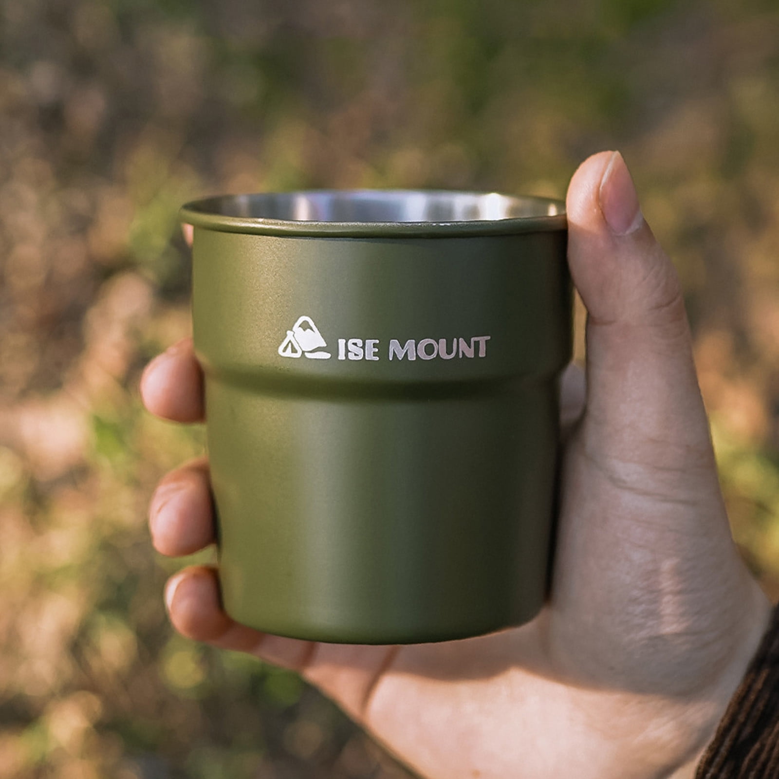 Djiypn Stainless Steel Cup 300mL Outdoor Camping Coffee Cup Cold Drink Cup Beer Mug Solid 304 ...