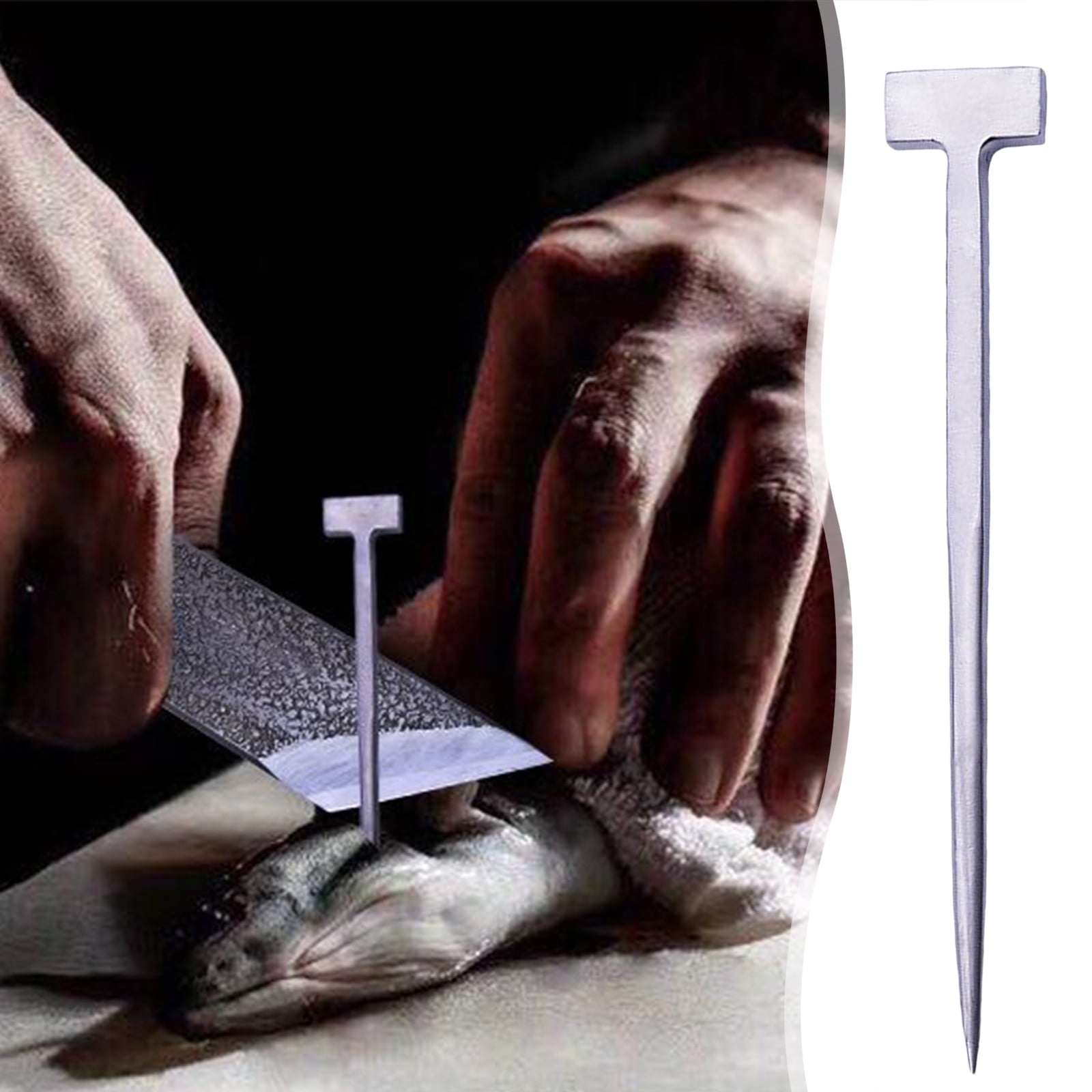 Djiypn Stainless Steel Eel Nail T-shaped Nail For Killing Eels Eel ...