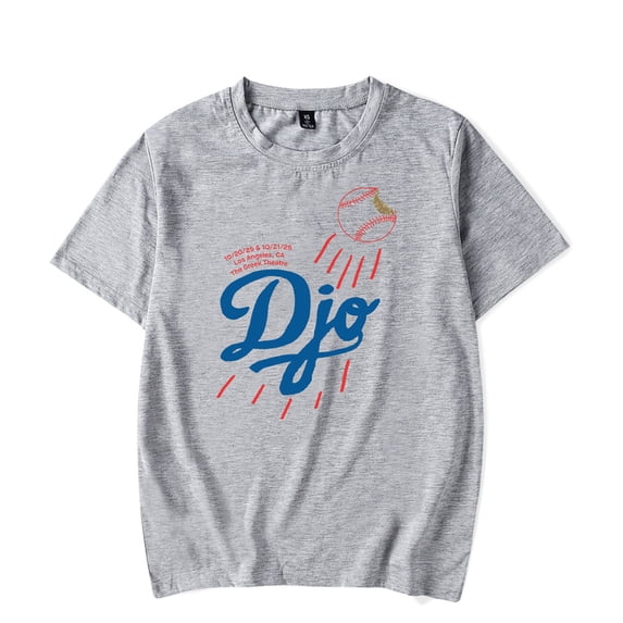 Djo Merch CA Greek Theatre Ringer T-Shirt Tour Album Short Sleeve ...