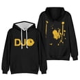 Djo Merch Smiley Face Logo Graphic Printed Hoodie Long Sleeve Fan Merch ...