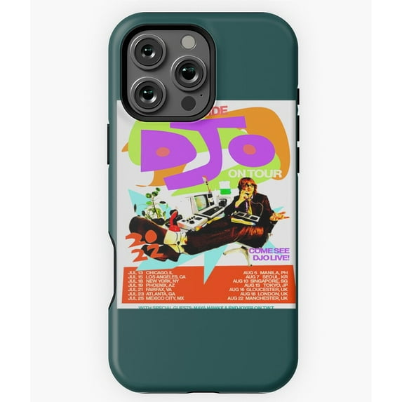 Djo on Djio Funny Music Parody Phone Case for iPhone 16 15 14 13 12 11 ...