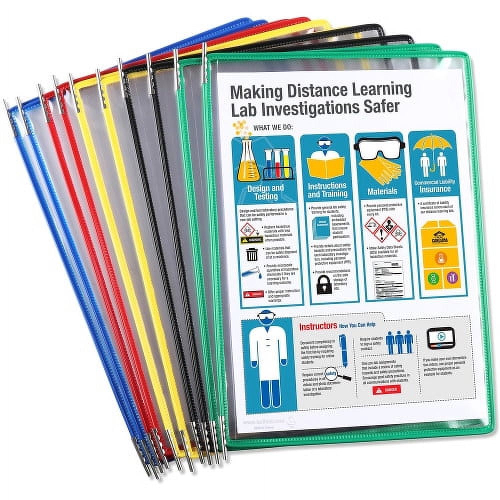 Djois by Tarifold Pivoting Pockets for Wall or Desk Systems, Each ...