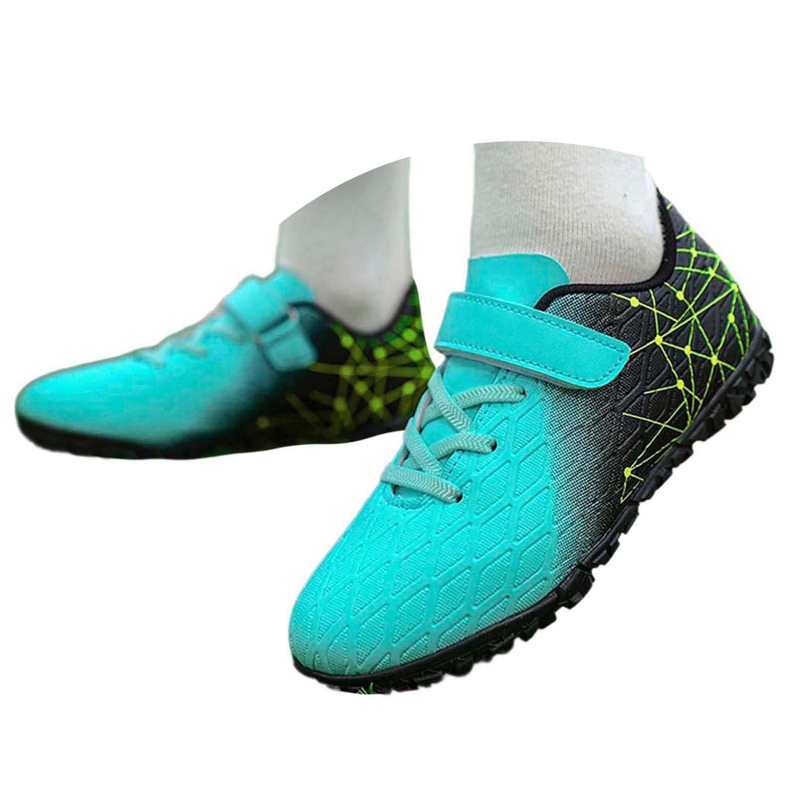 Djtdsds Boys Cleats for Youth Outdoor Sports Training Football Shoes ...