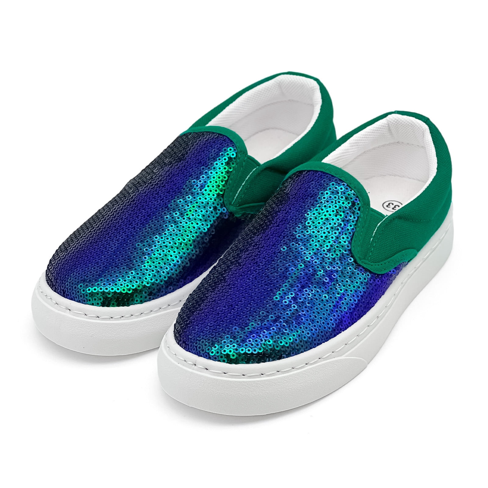 Djtdsds Girls On Sneakers Casual Shoes Lightweight Loafers for Kids ...