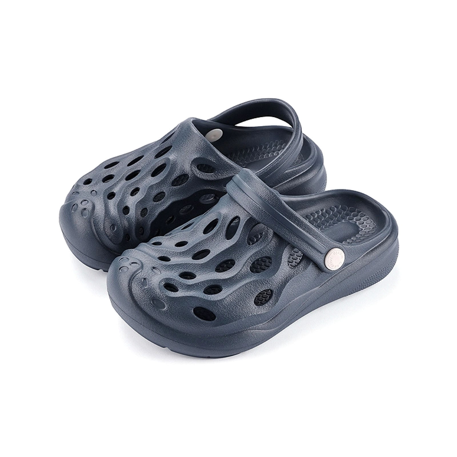 Djtdsds Kids Full Perforated Hollow Out Adjustable Back Strap EVA ...