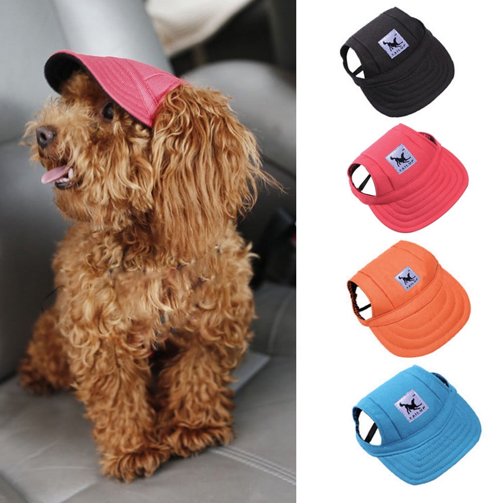 kladzum Dog Hat for Small Dogs, Dog Baseball Cap Hat with Ear Holes ...