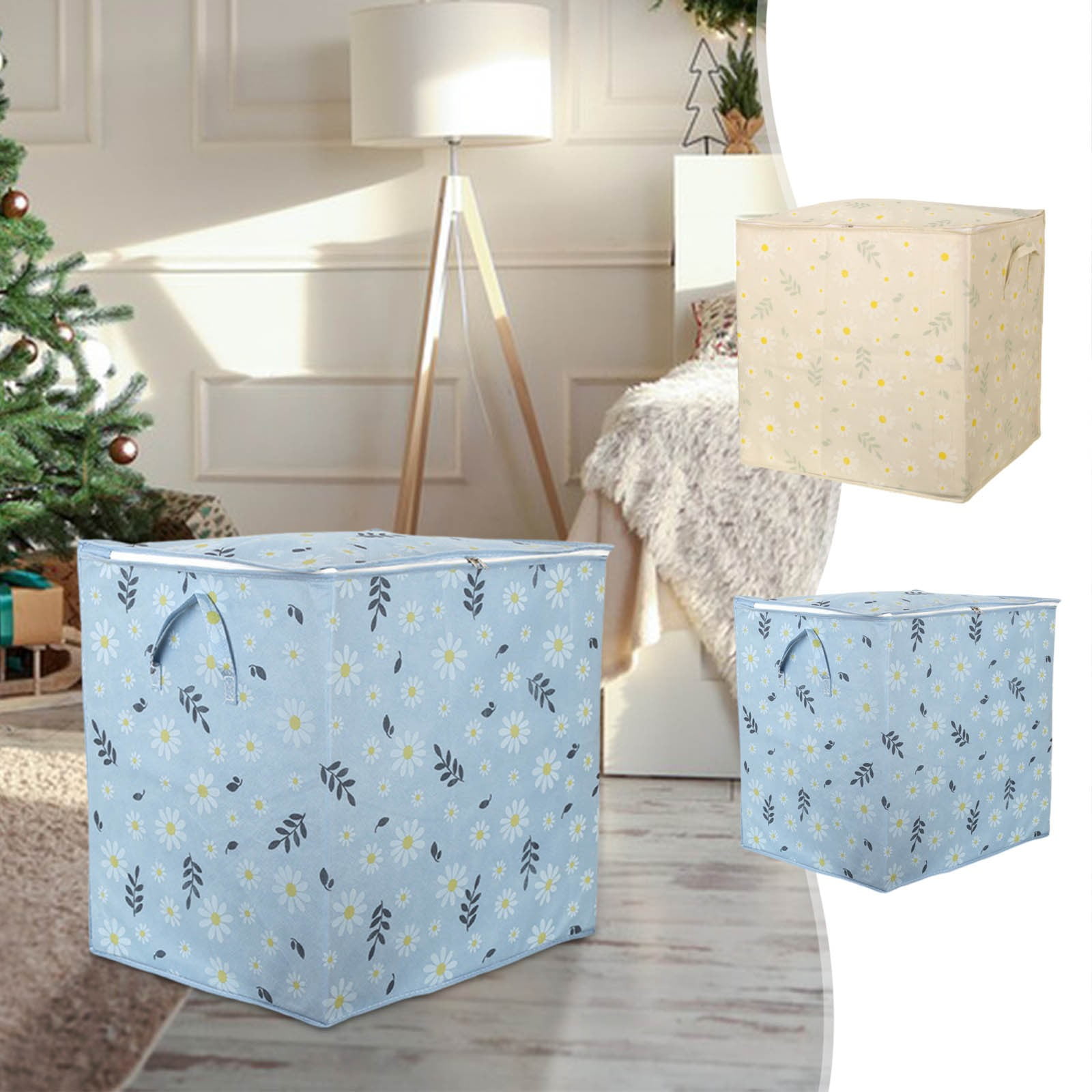 Djunllk Storage Bags for Clothes, Large Storage Bags with Handles ...