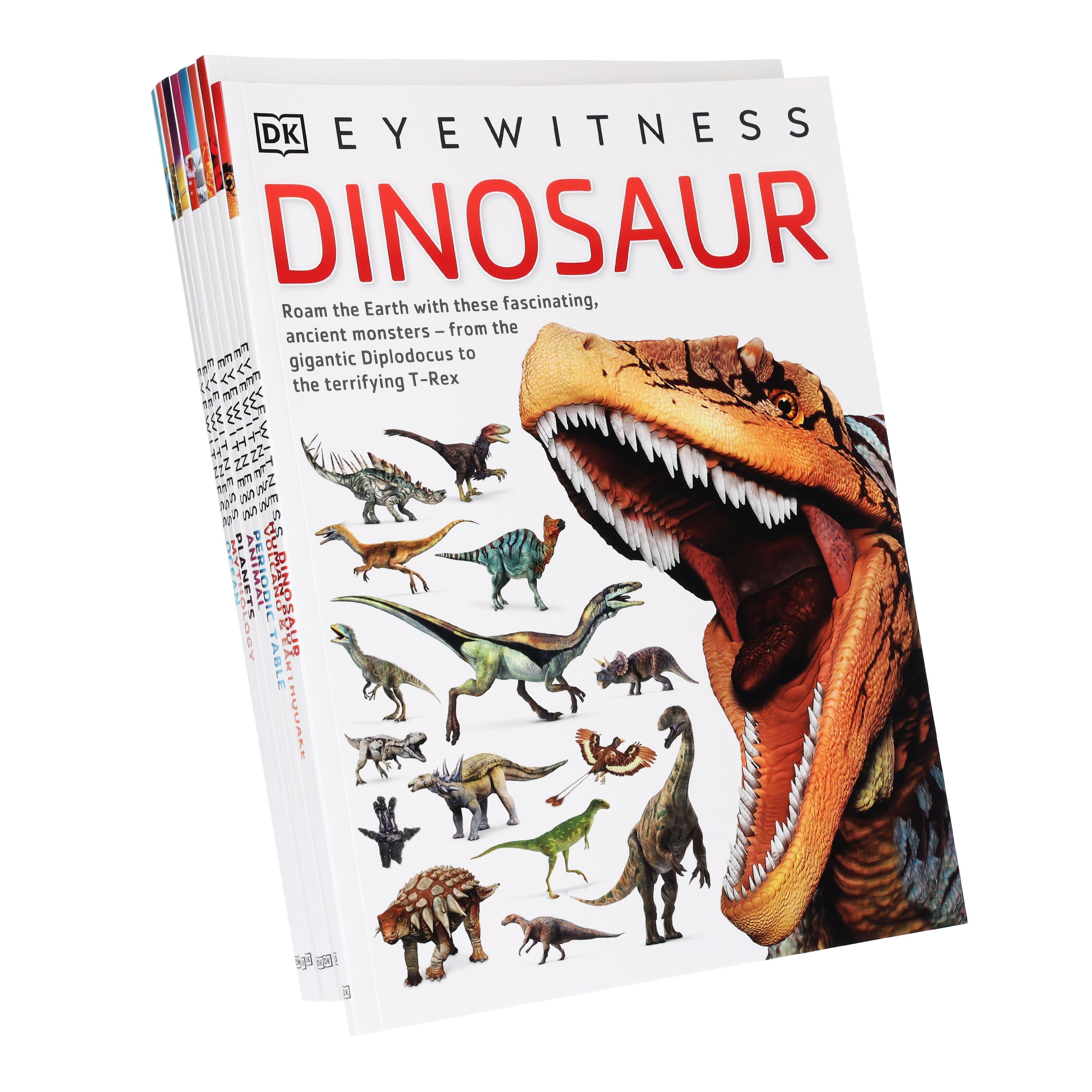 Dk Eyewitness Collection 8 Books Set - Human Body Ocean Volcano And Earthquake Animal Planets ...