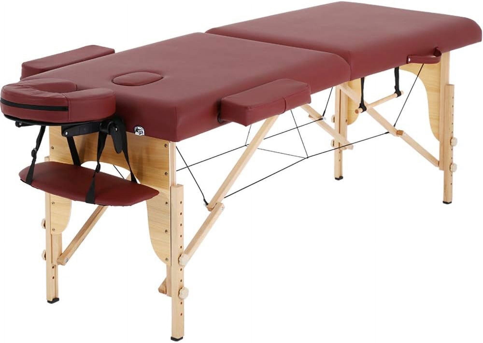 Dkeli Portable Massage Table Spa Bed Folding 84 Inch Height Adjustable ...
